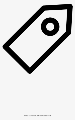 Price Tag Coloring Page - Circle PNG Image | Transparent PNG Free ...