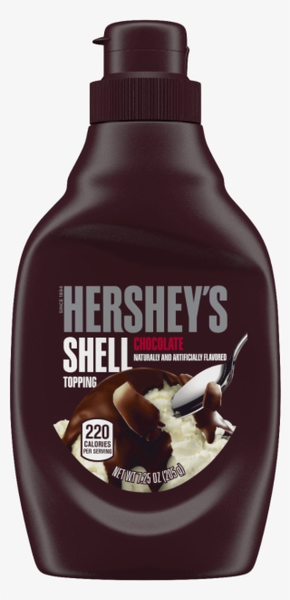 Hershey's Milk Chocolate Shell Topping, - Hershey's Hard Shell Syrup ...
