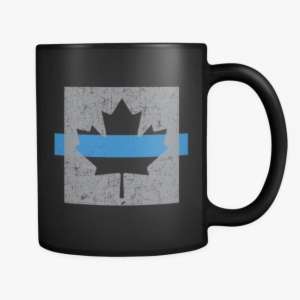 Thin Blue Line Canada Flag - Let Just Go Camping PNG Image ...
