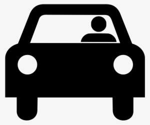 Car With Driver-silhouette - Stick Figure In Car PNG Image ...