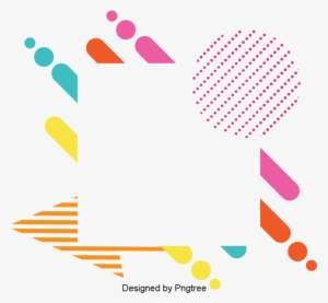 Colorful Geometric Shape Pattern, Bright Colors, Geometry, - Portable ...