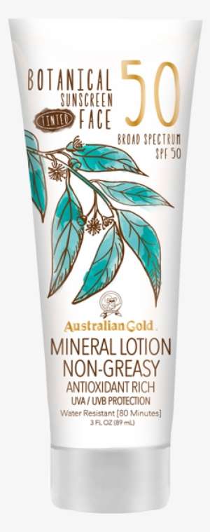 Australian Gold Botanical Sunscreen Spf 50 Tinted PNG Image ...