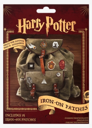 Harry Potter Iron On Patches 14 Pack PNG Image | Transparent PNG Free ...