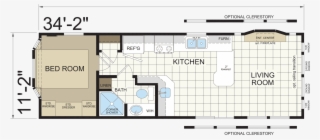 Tedxvermilionstreet Rv Park Blueprints Park Model 553l - Floor Plan PNG ...
