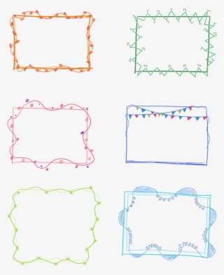 Line Border, Hand Drawn, How To Draw Hands, Palm, Handwriting ...