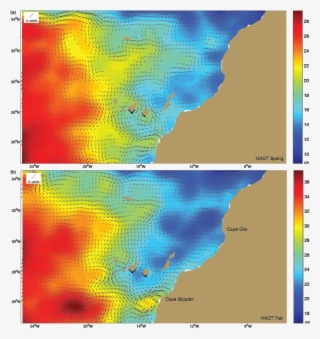 Seasonal Cycle Of The Canary Current - Map PNG Image | Transparent PNG ...