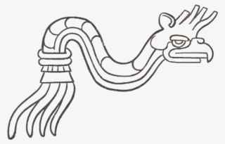 I 'm Animating An Old Aztec Myth About The Image Of - Line Art PNG ...
