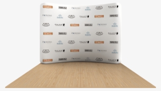 3 Meter Wide Curved Media Wall - Floor PNG Image | Transparent PNG Free ...