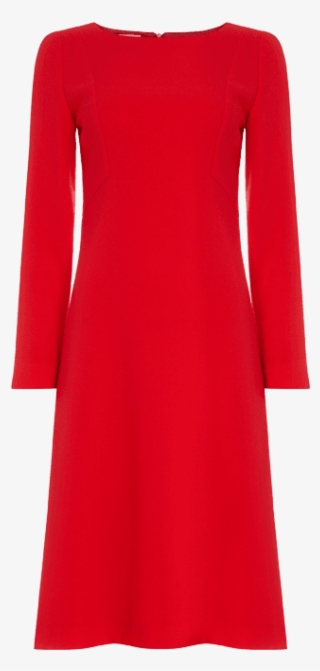 Helena Dress Red - Day Dress PNG Image | Transparent PNG Free Download ...