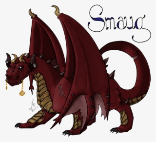 Hobbit Smaug Concept Art - Smaug The Dragon Cartoon PNG Image ...