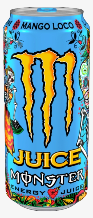 Monster Energy Drinks - Mango Loco Monster Juice PNG Image ...