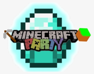 Minecraft Clipart Transparent Background - Minecraft Party Logo PNG ...