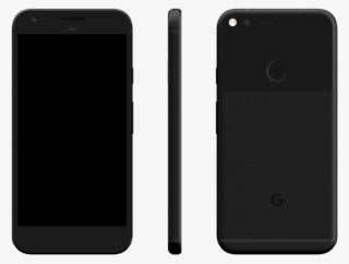 Google Pixel Skin Black - Mobile Phone PNG Image | Transparent PNG Free ...