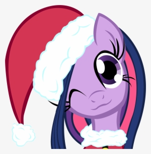 Santa My Little Pony - Pony Friendship Is Magic Christmas PNG Image ...