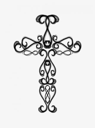 Fancy Cross Drawing