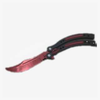 Ruby Butterfly Knife - Hunting Knife PNG Image | Transparent PNG Free ...