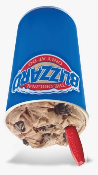 Chocolate Oreo Blizzard - Dairy Queen Oreo Cheesecake Blizzard PNG ...