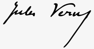 Firma De Julio Verne - Jules Verne Signature PNG Image | Transparent ...