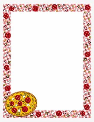 Permalink To Pizza Border Clip Art - Pizza Border Transparent PNG Image ...