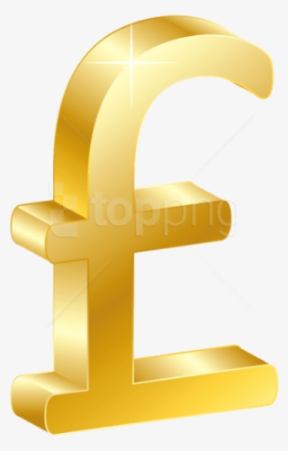 Free Png Download 3d Gold Uk Pound Clipart Png Photo - Uk Money Clip ...