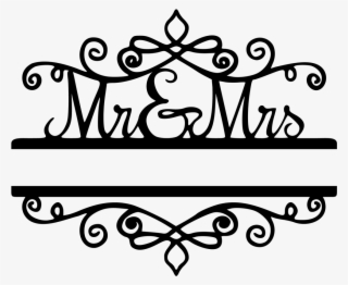 Name2 - Silhouette Mr & Mrs PNG Image | Transparent PNG Free Download ...