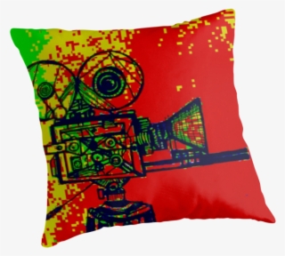 Movie Room Pillow, Movie Camera, Camera, Movie, Netflix, - Uswnt PNG ...