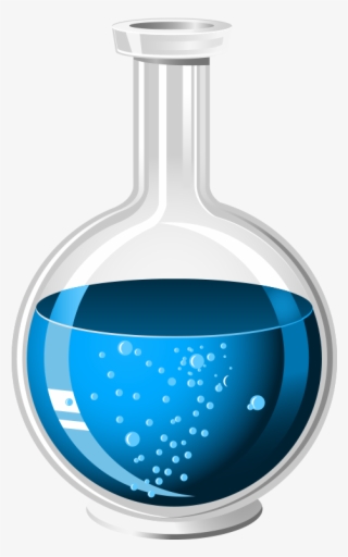 Laboratory Flask Chemistry Erlenmeyer Flask Clip Art - Potoin Png PNG ...