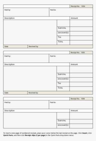 Pdf - Printable Receipt Sample PNG Image | Transparent PNG Free ...
