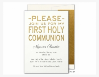 First Holy Communion Gold Glitter - Poster PNG Image | Transparent PNG ...