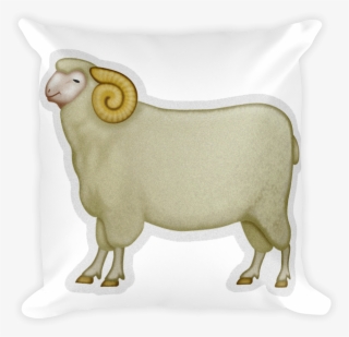 Emoji Pillow - Ram - Sheep PNG Image | Transparent PNG Free Download on ...