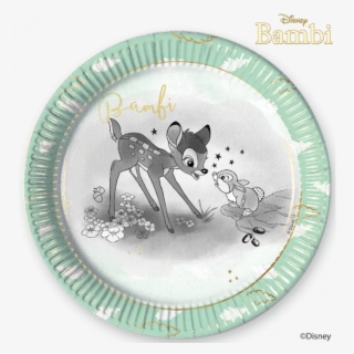 Disney Bambi Paper Plates - Bambi Party Decorations PNG Image ...