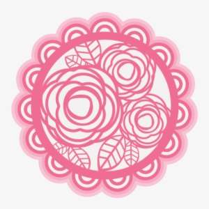 Layered Rose Doily Svg Cutting File For Scrapbooking - Scalable Vector ...