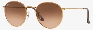 Ray Ban Round Metal - Ray Ban Hexagonal Brown PNG Image | Transparent ...