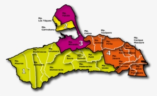Mapa Del Estado Falcon PNG Image | Transparent PNG Free Download on SeekPNG