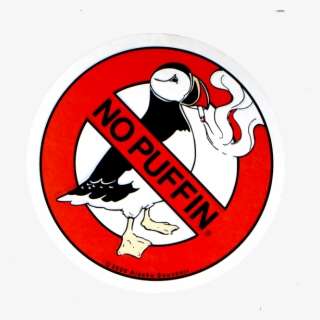 Hud And Ahfc Will Ban Smoking In Public Housing - Puffin Sign PNG Image ...