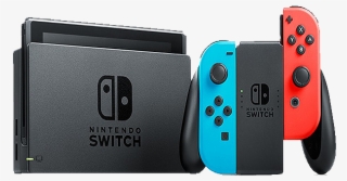 Nintendo Switch Console - Nintendo Switch Fortnite Bundle PNG Image ...