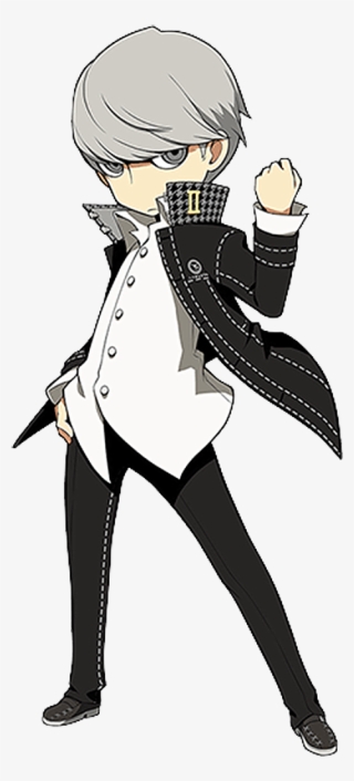 Full-body Png Versions Of The P4 & P5 Protagonists, - Persona Q2 Art ...