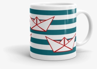 Four Paper Boats Mug 325 Ml, Collection Origami Boat - Coffee Cup PNG ...