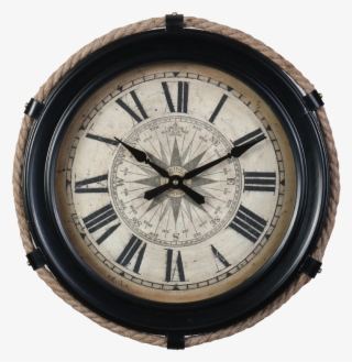 Compass Clock Small Black - Clock PNG Image | Transparent PNG Free ...