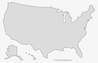 Print / Save - United States Map White Png PNG Image | Transparent PNG ...
