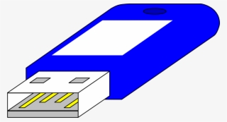 This Free Icons Png Design Of Usb Key / Pen Blue Connector PNG Image ...