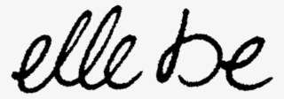 Elle Be - Calligraphy PNG Image | Transparent PNG Free Download on SeekPNG