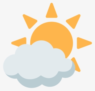 File - Emoji U1f324 - Svg - Comparative Adjectives Ppt PNG Image ...