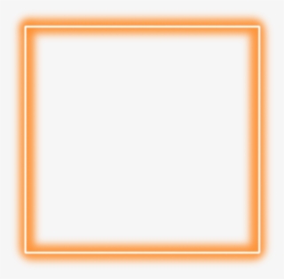 Neon Borders Png Image Transparent - Border Rectangle Png Orange PNG ...