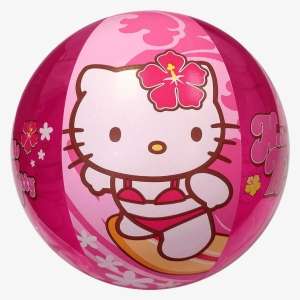 20'' Hello Kitty® Beach Ball - Hello Kitty Ball PNG Image | Transparent ...