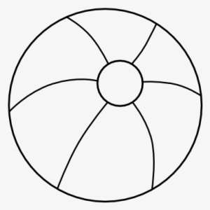 Ball Clipart Black And White - Outline Of Ball PNG Image | Transparent ...