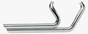 Python Chrome Staggered Duals Slash Cut Exhaust System - Dual Exhaust ...
