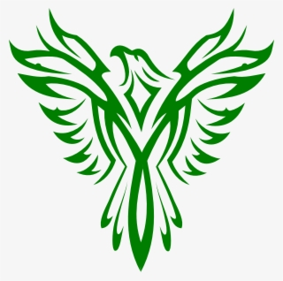 Green Phoenix Clip Art - Phoenix Drawing PNG Image | Transparent PNG ...