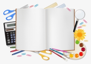 Folder Clipart School Papers - Png School Supplies Clipart PNG Image ...