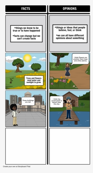 Fact Vs - Opinion - Cartoon PNG Image | Transparent PNG Free Download ...